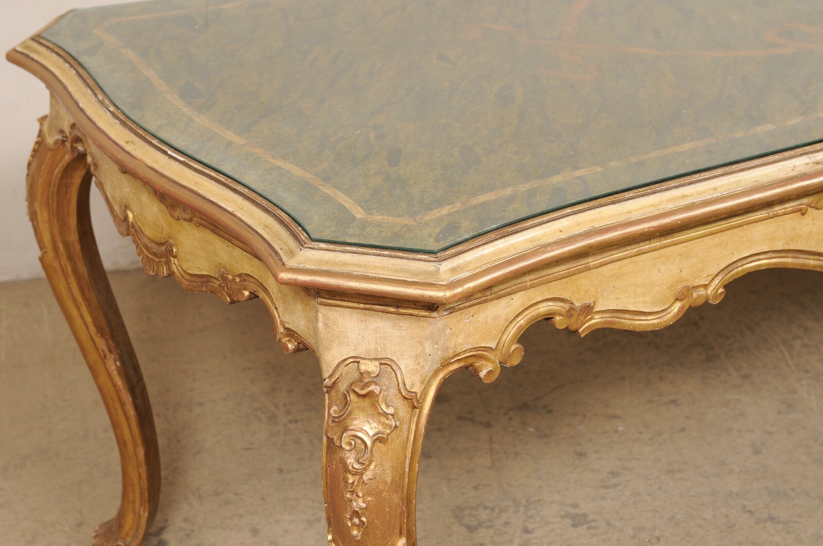 French Rococo Style Gilt Salon Table 19th C | 2021 | A. Tyner Antiques