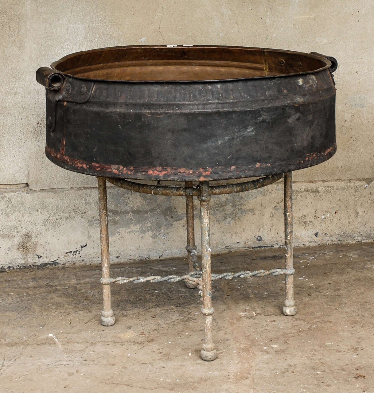 Large South Indian Copper Vessel | 632 | A. Tyner Antiques